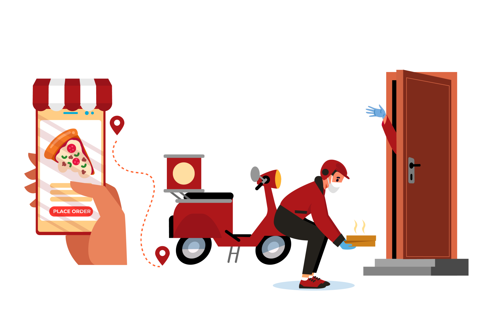 Delivery management app for restaurants in Pakistan | Driver App